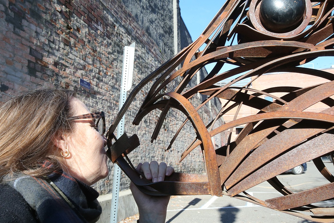 Rabbit sculpture 'Harvey' hopping away from downtown Coeur d'Alene ...