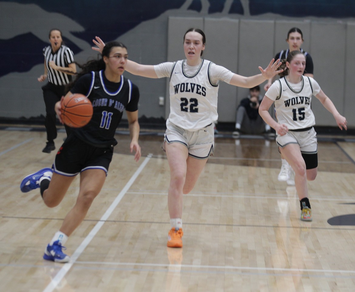PREP GIRLS BASKETBALL: Coeur d'Alene locks up Lake City, IEL title ...