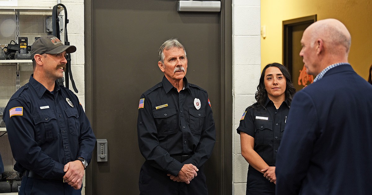 Photos: Governor commends Whitefish Fire Department | Whitefish Pilot