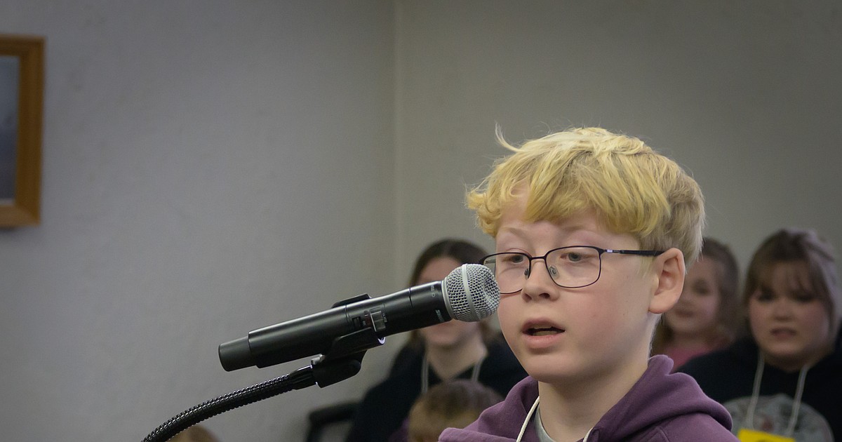Ferlan repeats as Sanders County Spelling Bee champ | Valley Press ...