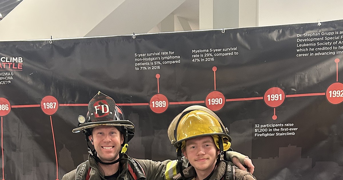Local firefighters take on 2025 Seattle stairclimb | Hagadone News Network