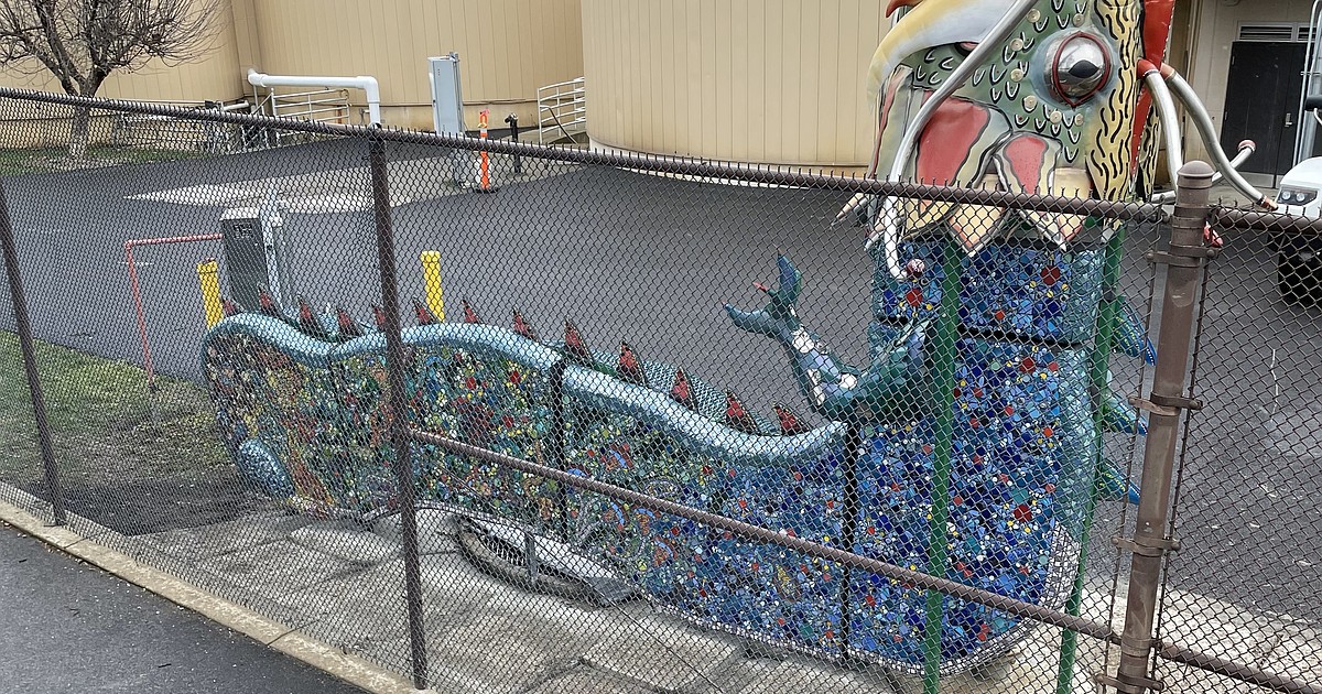 'Sid,' the Energy Dragon, lives by the wastewater plant | Coeur d'Alene ...