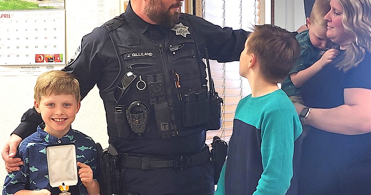 Ronan Police Officer Gilliland honored at council meeting | Lake County ...