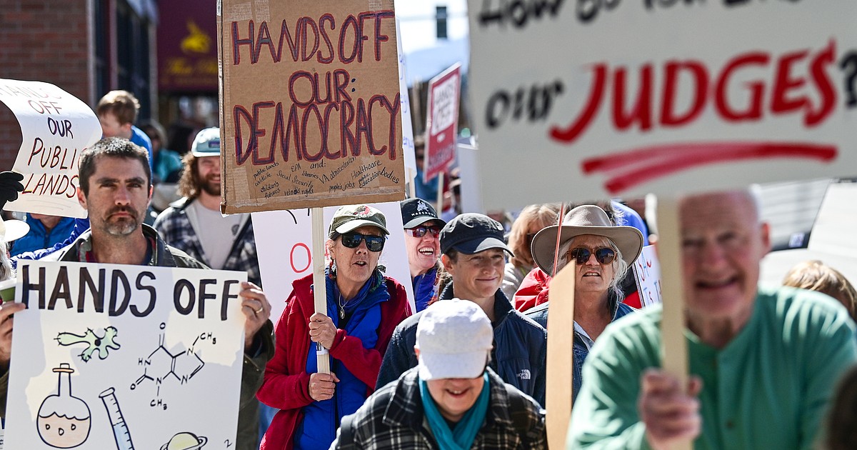 Hundreds of Flathead residents join nationwide protests | Daily Inter Lake