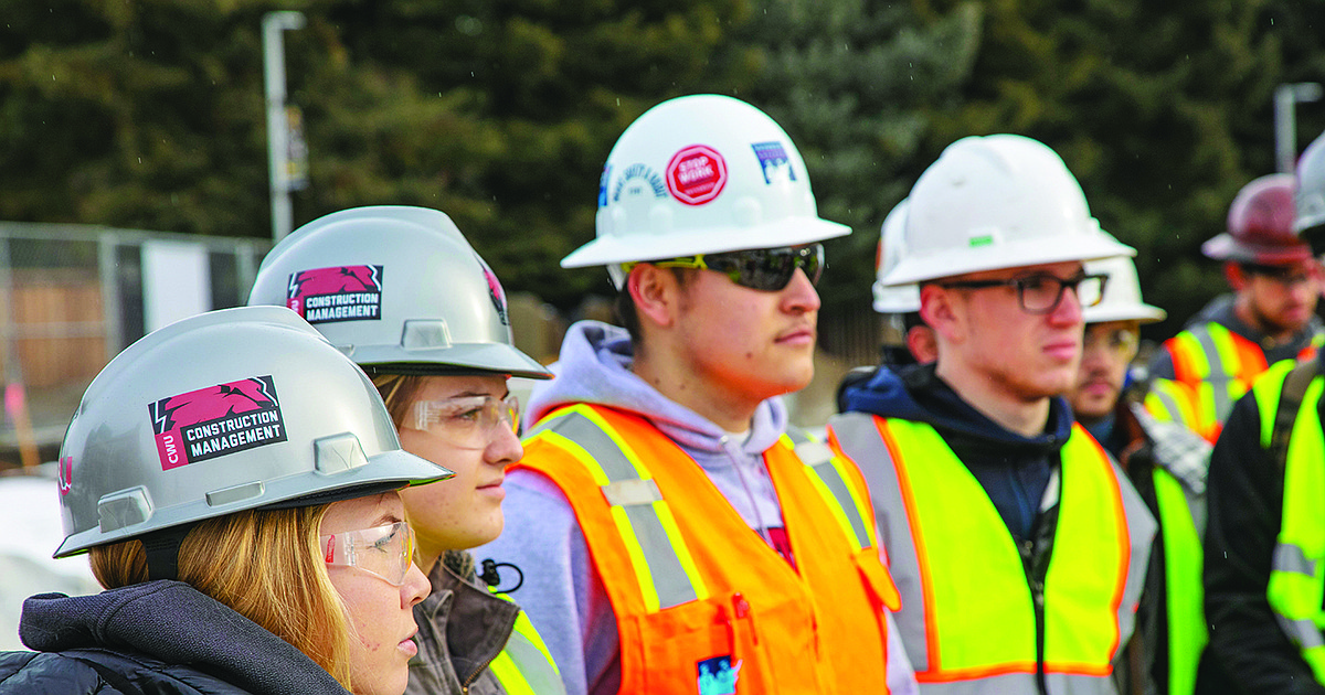CWU Construction Management program is building up the skilled worker ...
