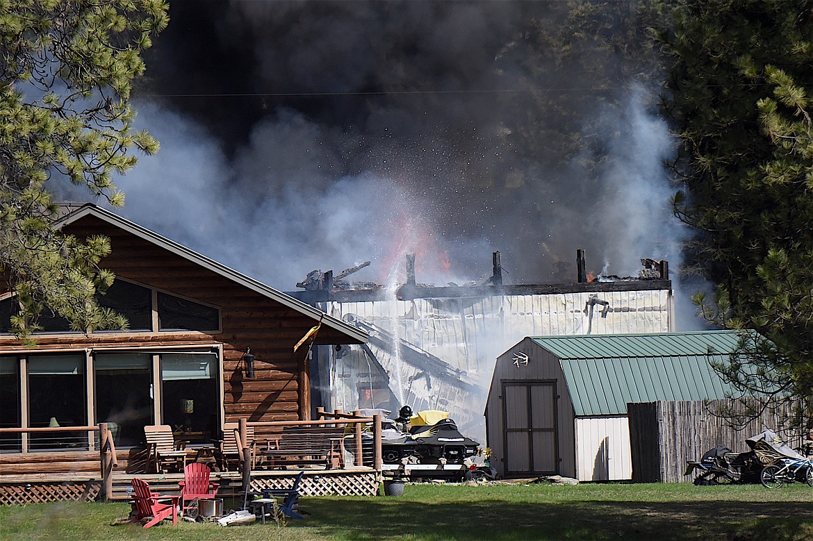 Libby firefighters extinguish Kootenai River Road blaze | Hagadone News Network