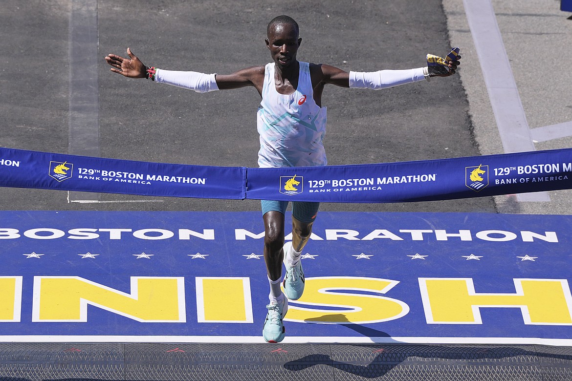 Sharon Lokedi breaks Boston Marathon course record. John Korir joins ...