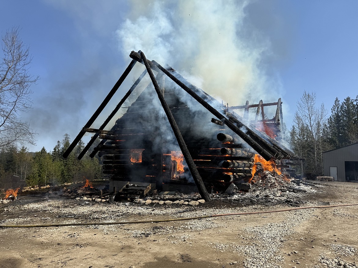 Athol home a total loss following fire that injured 1 | Coeur d'Alene Press