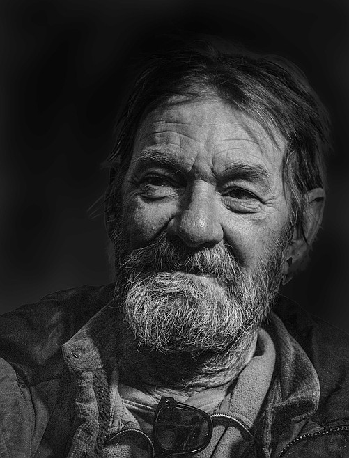 Lee’s vision: West Glacier man does striking portrait project of valley homeless people | Hungry ...