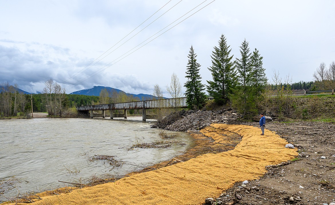 Blankenship bank stabilization project complete | Hungry Horse News