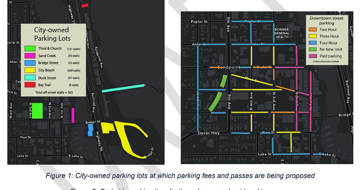 Sandpoint adds downtown streets to proposed paid parking plan | Bonner County Daily Bee