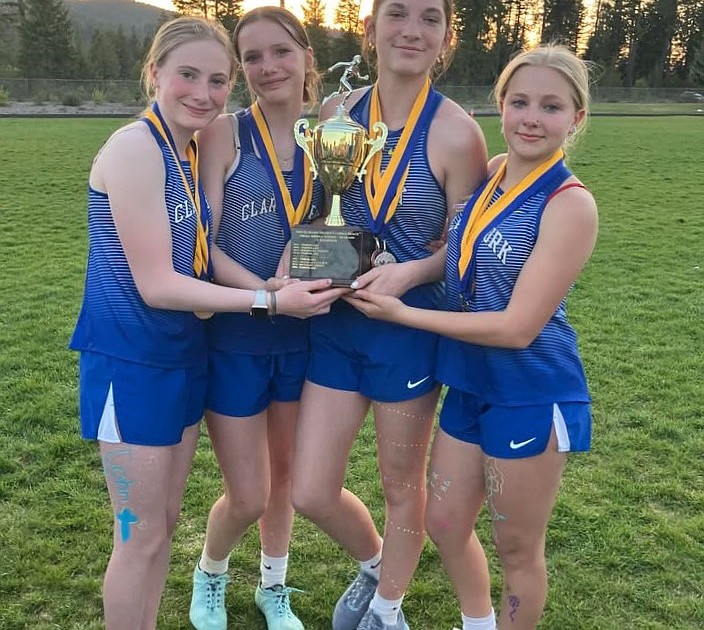 Clark Fork Jr. High girls track & field defies odds | Bonner County ...
