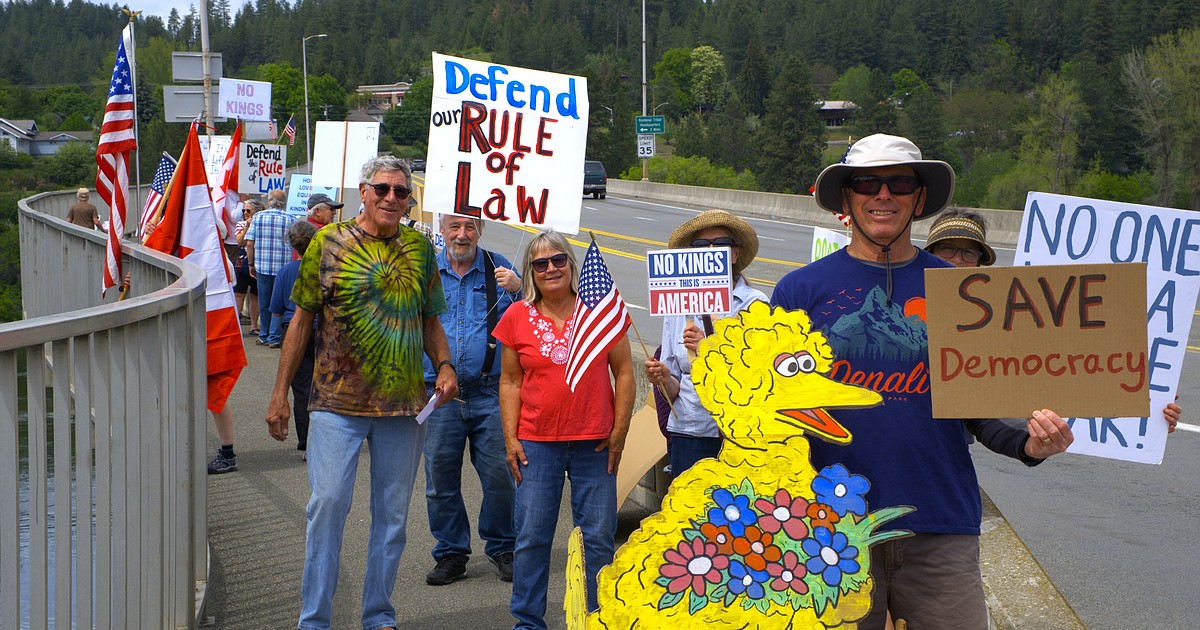 Local ‘Defend Democracy’ protest | Bonners Ferry Herald