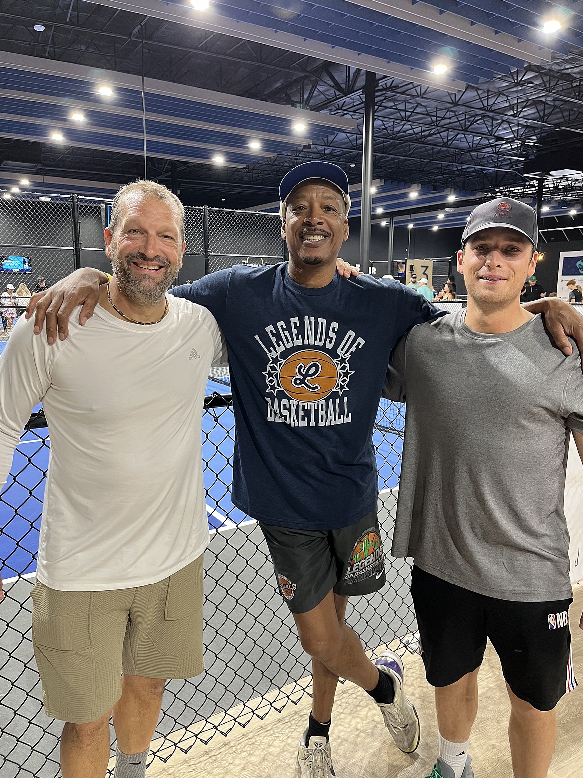 Plummer duo teams up with NBA legend at charity pickleball event ...