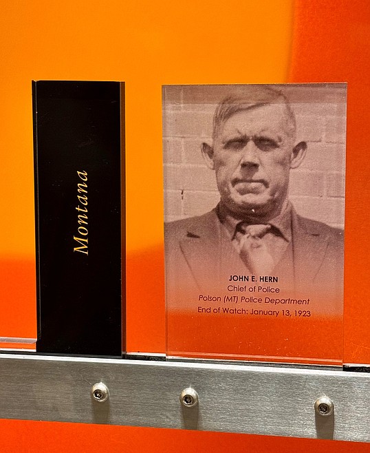 Polson Police Department honors fallen chief | Lake County Leader