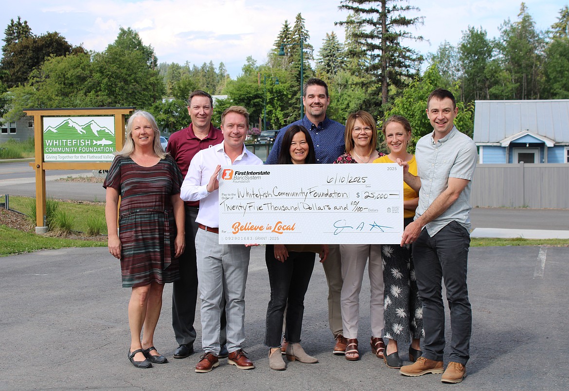First Interstate Bank donates $25,000 to Whitefish Community Foundation ...