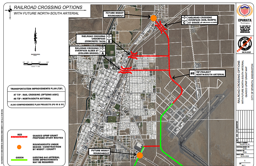 City of Ephrata to apply for railroad crossing feasibility study grant ...