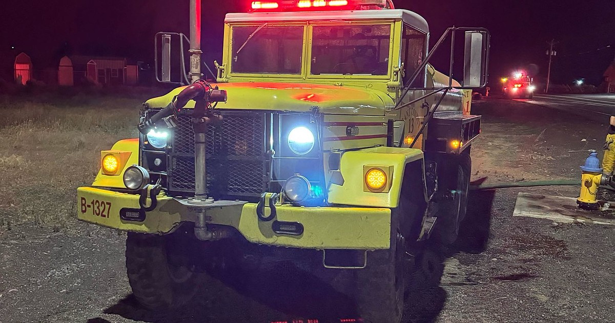 Fireworks ignite wildfire outside Ephrata | Columbia Basin Herald