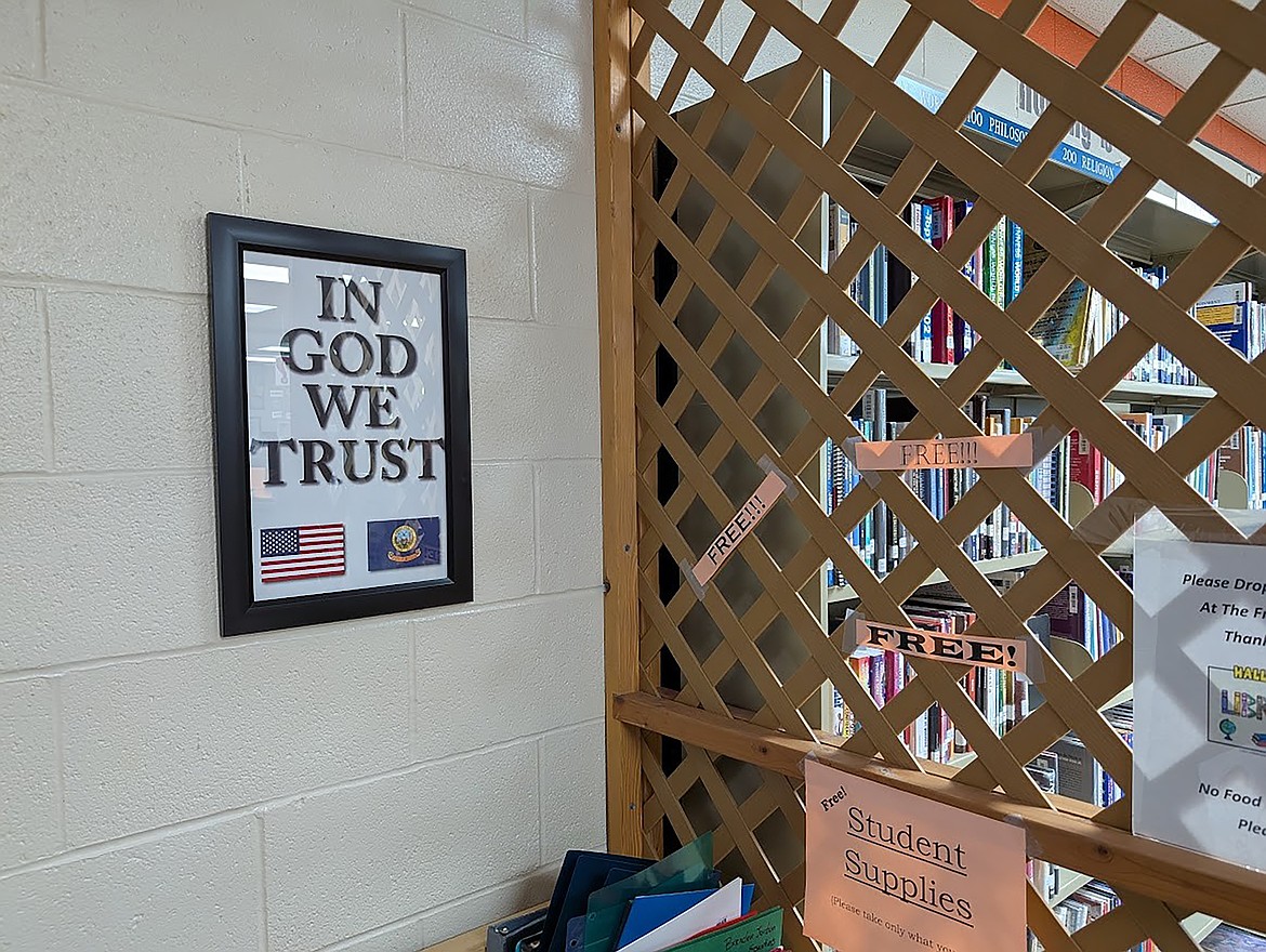 WBCSD welcomes framed motto posters | Bonner County Daily Bee