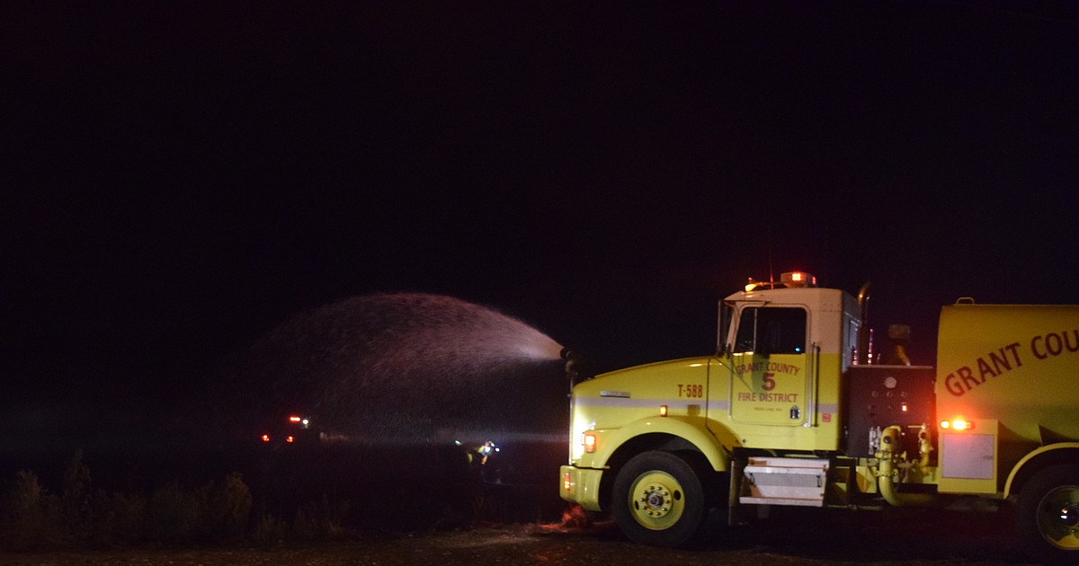 GCFD 5 responds to fire near Grant Co. Fairgrounds | Columbia Basin Herald