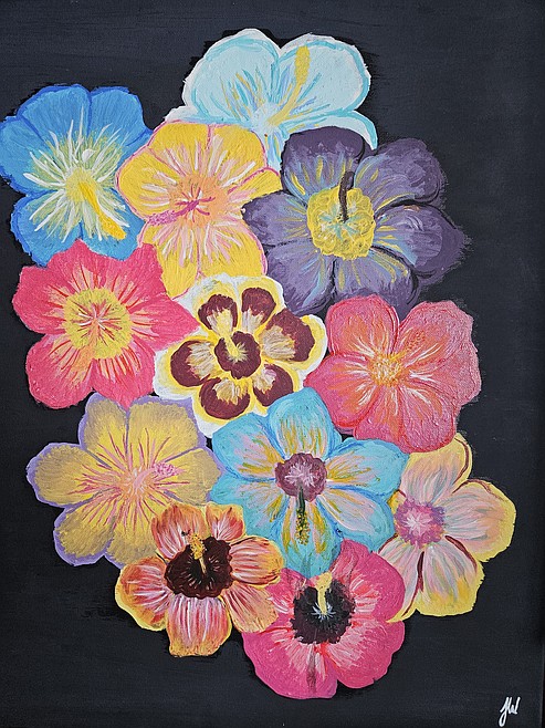 Student Art: ‘The Language of Flowers’ by Jayda Waatti | Whitefish Pilot