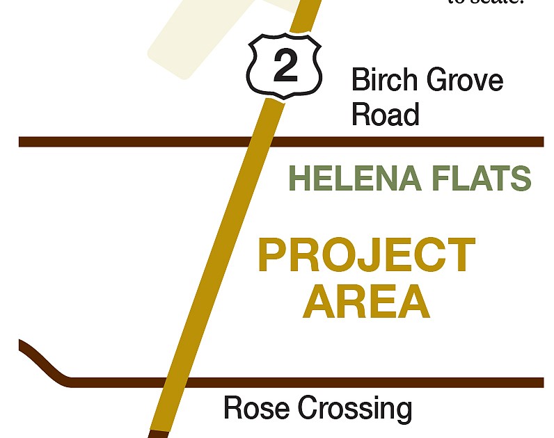 Work resumes this week on U.S. 2 between Rose Crossing and Glacier Park ...