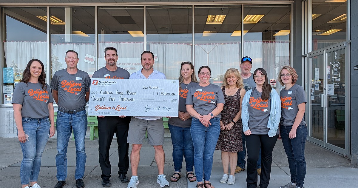 Flathead Food Bank receives $25,000 from First Interstate Bank’s ...