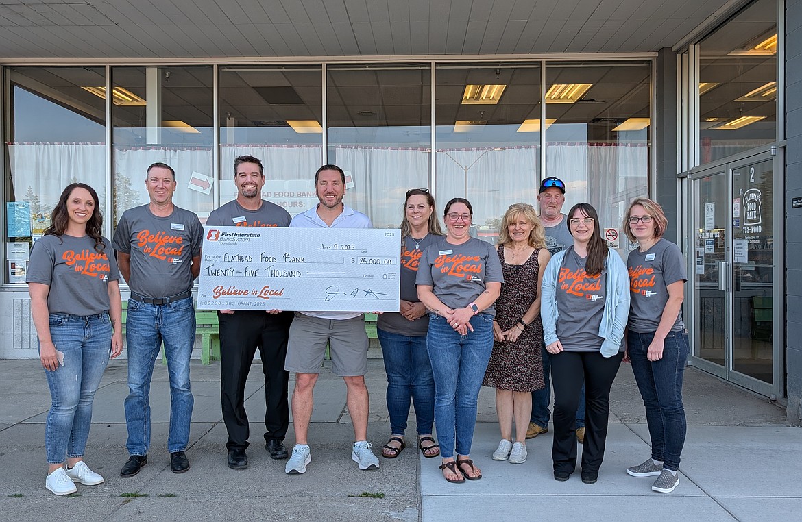 Flathead Food Bank receives $25,000 from First Interstate Bank’s ...