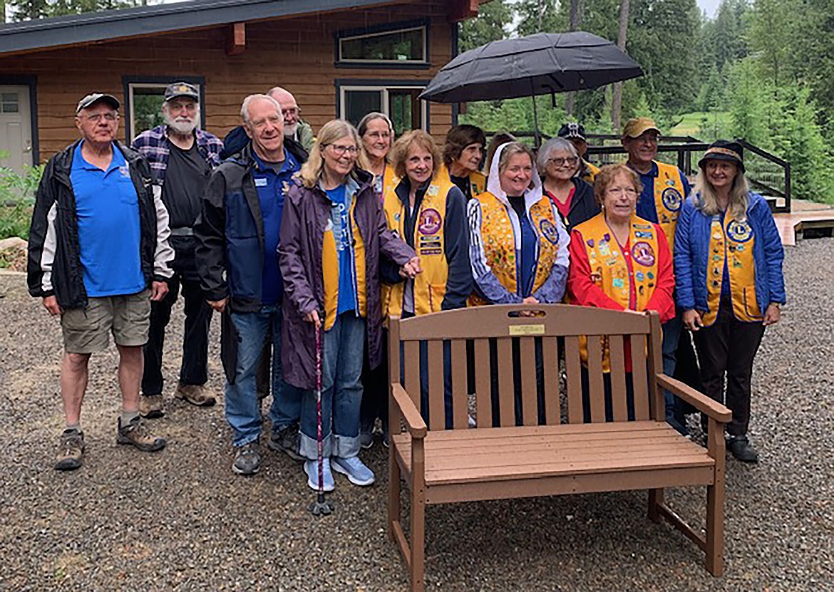 Lions donate bench to PL Memory Gardens | Bonner County Daily Bee