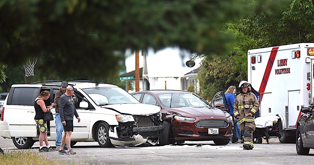 One injured in Libby two-vehicle crash | Western News
