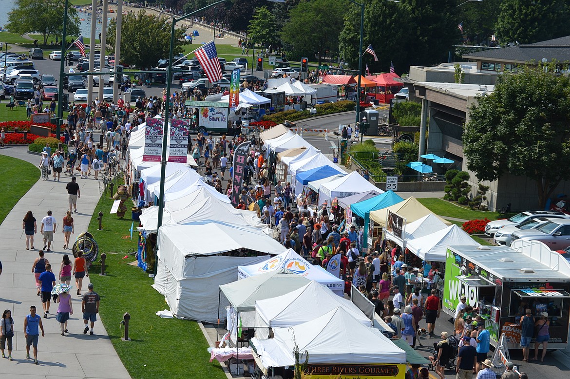 Art on the Green, Street Fair, Taste of Coeur d'Alene this weekend ...