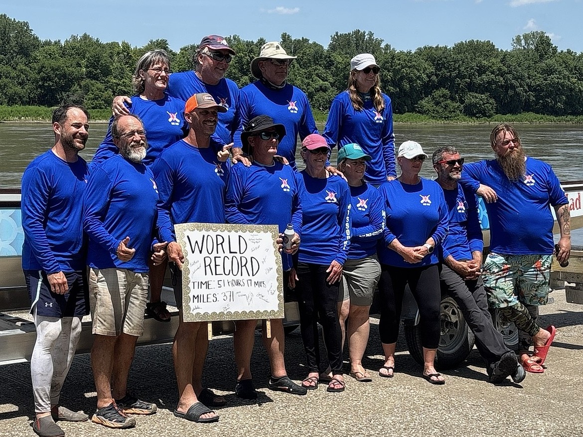 Local paddlers break World Record | Hagadone News Network