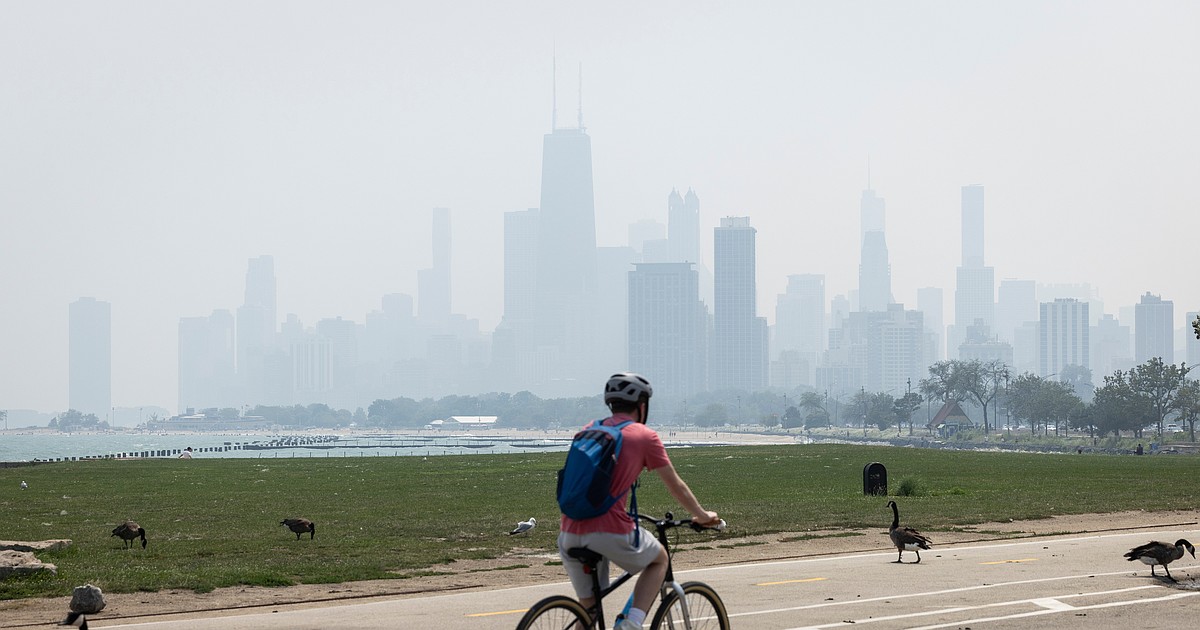 Smoke from Canadian wildfires brings unhealthy air to large swaths of ...