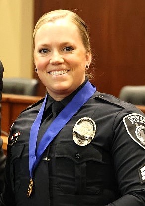 Coeur d'Alene police officer honored for heroism | Coeur d'Alene Press