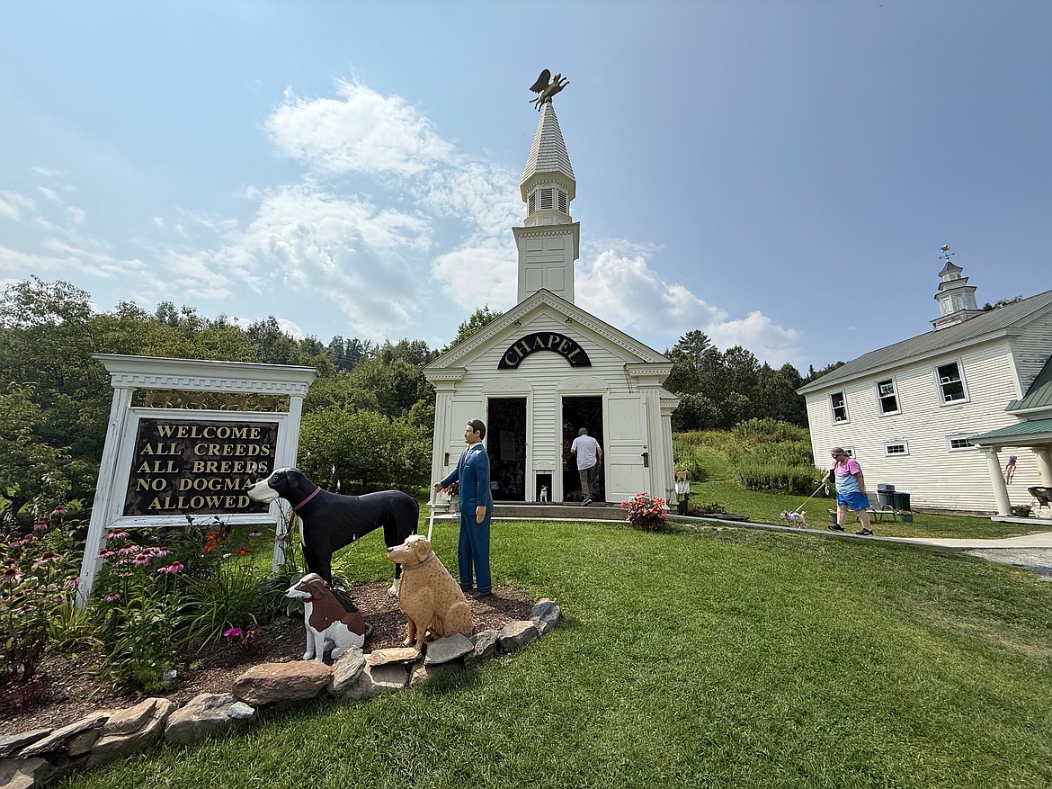 A massive mountain park in Vermont celebrates the bond between dogs and ...
