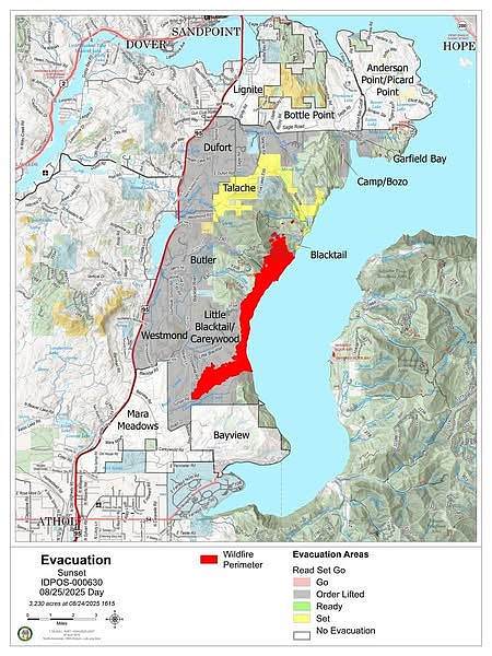 Sunset Fire evacuations lifted | Coeur d'Alene Press