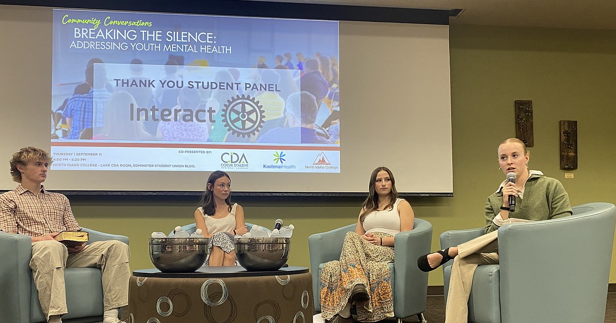 Students share experiences during mental health panel at NIC | Coeur d ...