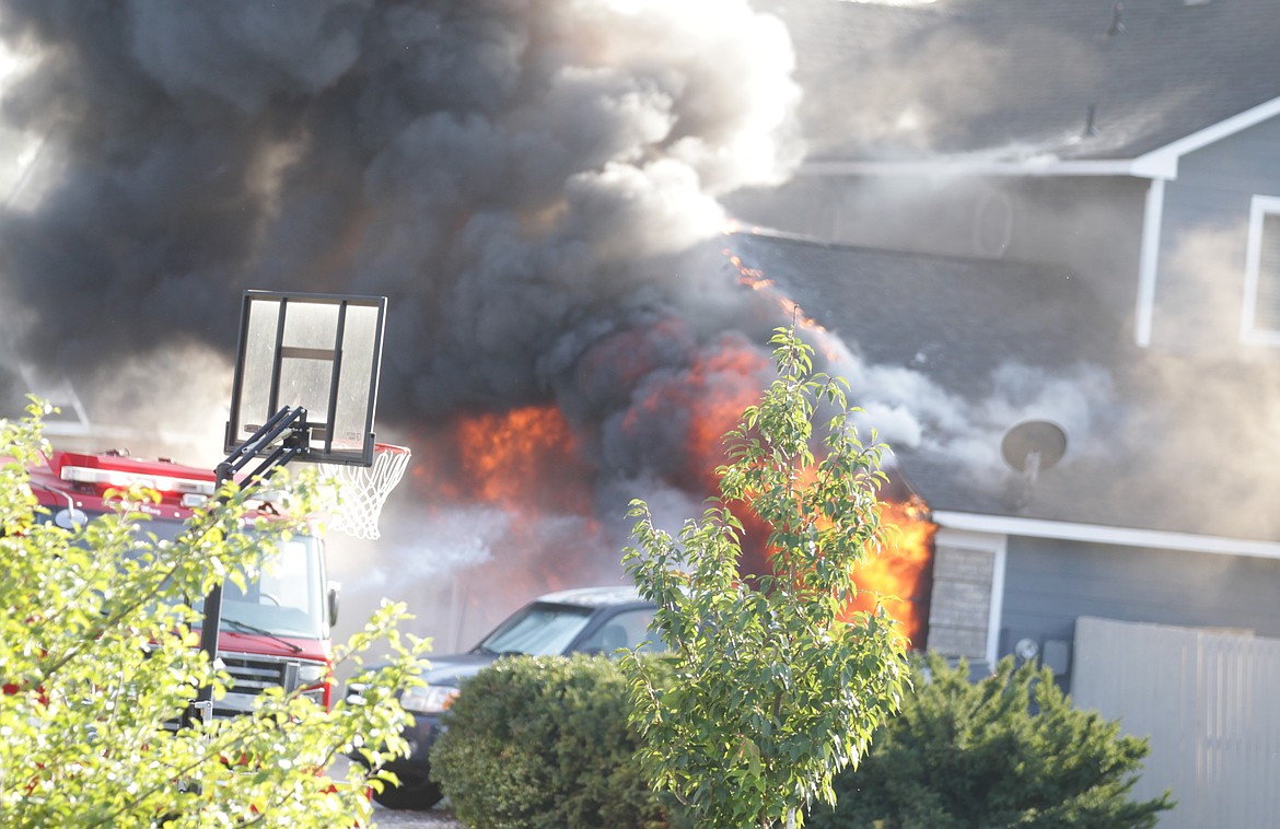 Fire damages Coeur d'Alene home | Coeur d'Alene Press