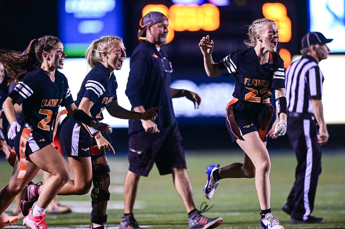 PHOTOS: Flathead tops Glacier 20-13 in flag football thriller | Daily Inter Lake