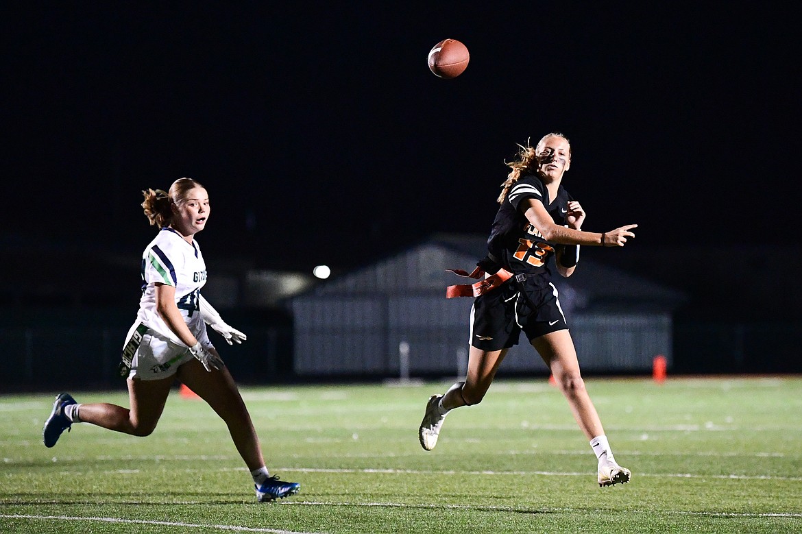 PHOTOS: Flathead tops Glacier 20-13 in flag football thriller | Daily Inter Lake