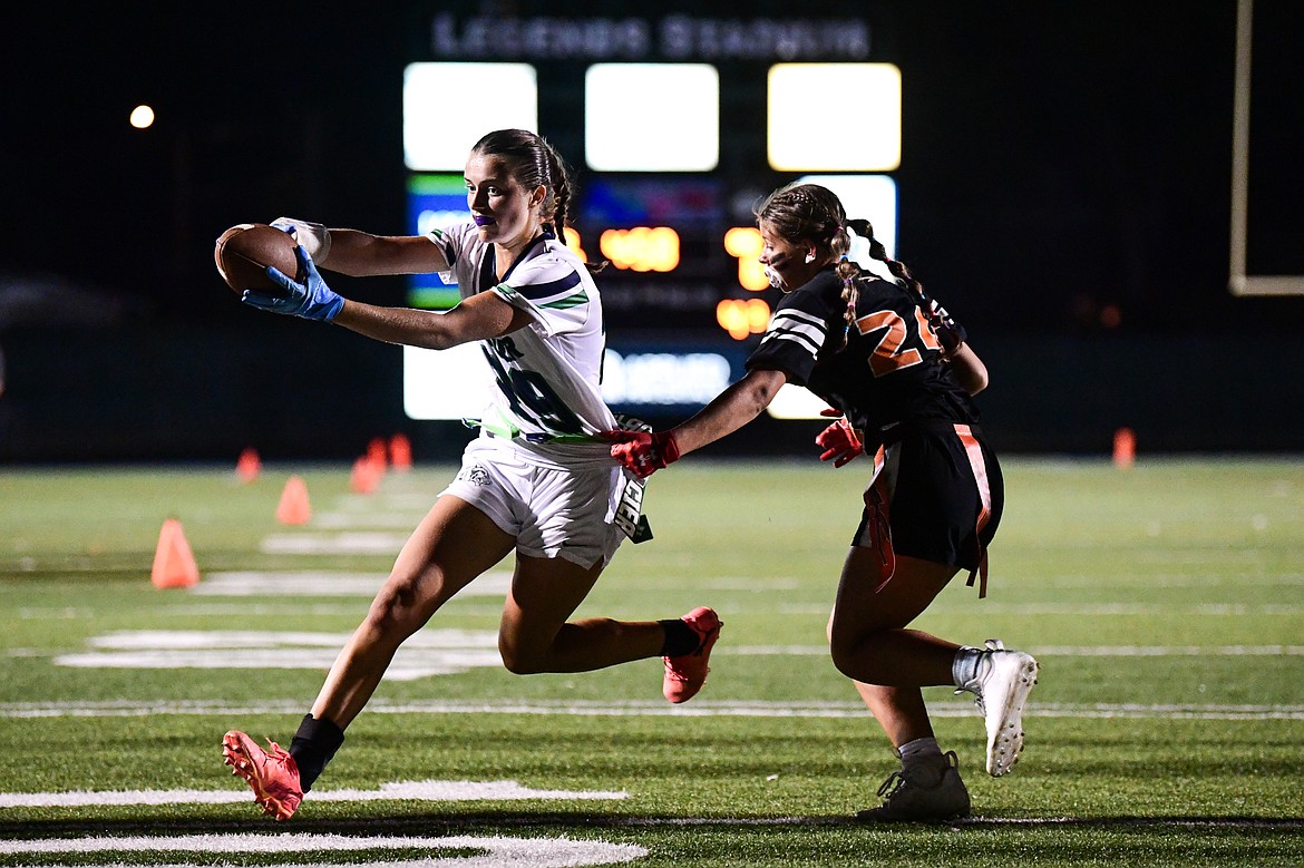 PHOTOS: Flathead tops Glacier 20-13 in flag football thriller | Daily Inter Lake