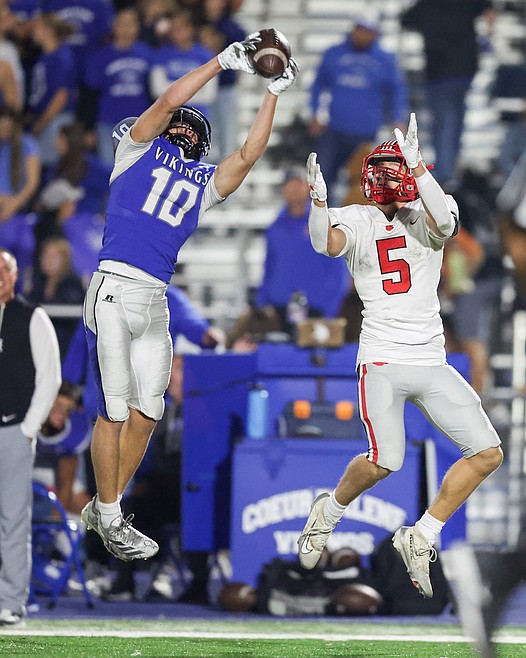 Big plays fuel Coeur d'Alene's rout of Sandpoint ... Coeur d'Alene's ...