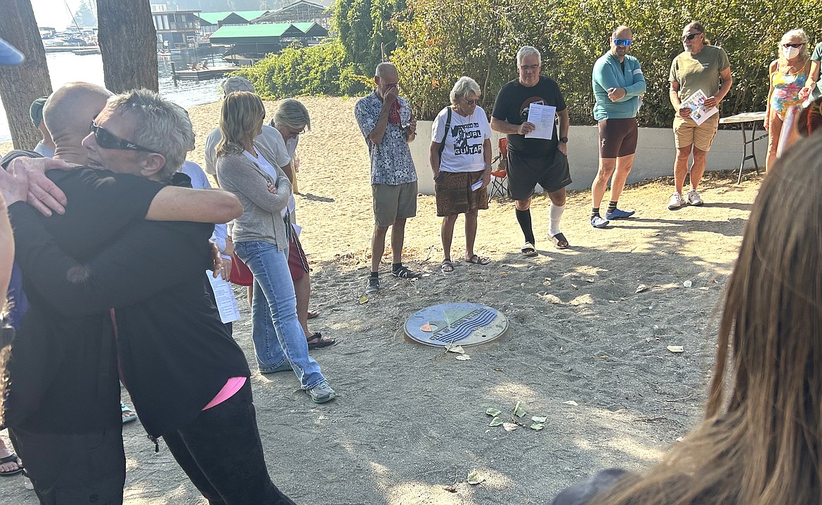 Bench dedicated to beloved swimmer at Sanders Beach | Coeur d'Alene Press