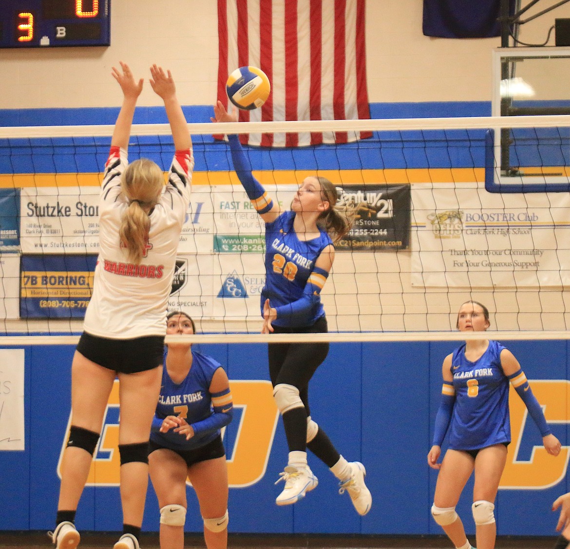 PREP VOLLEYBALL: Hoy fuels Clark Fork to sweep of Kootenai | Bonner ...
