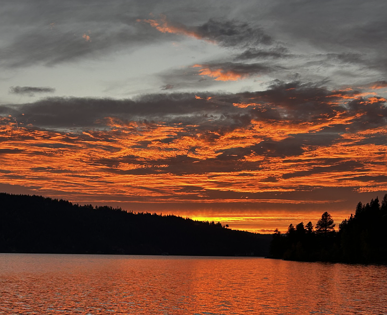 Orange October sunset | Hagadone News Network