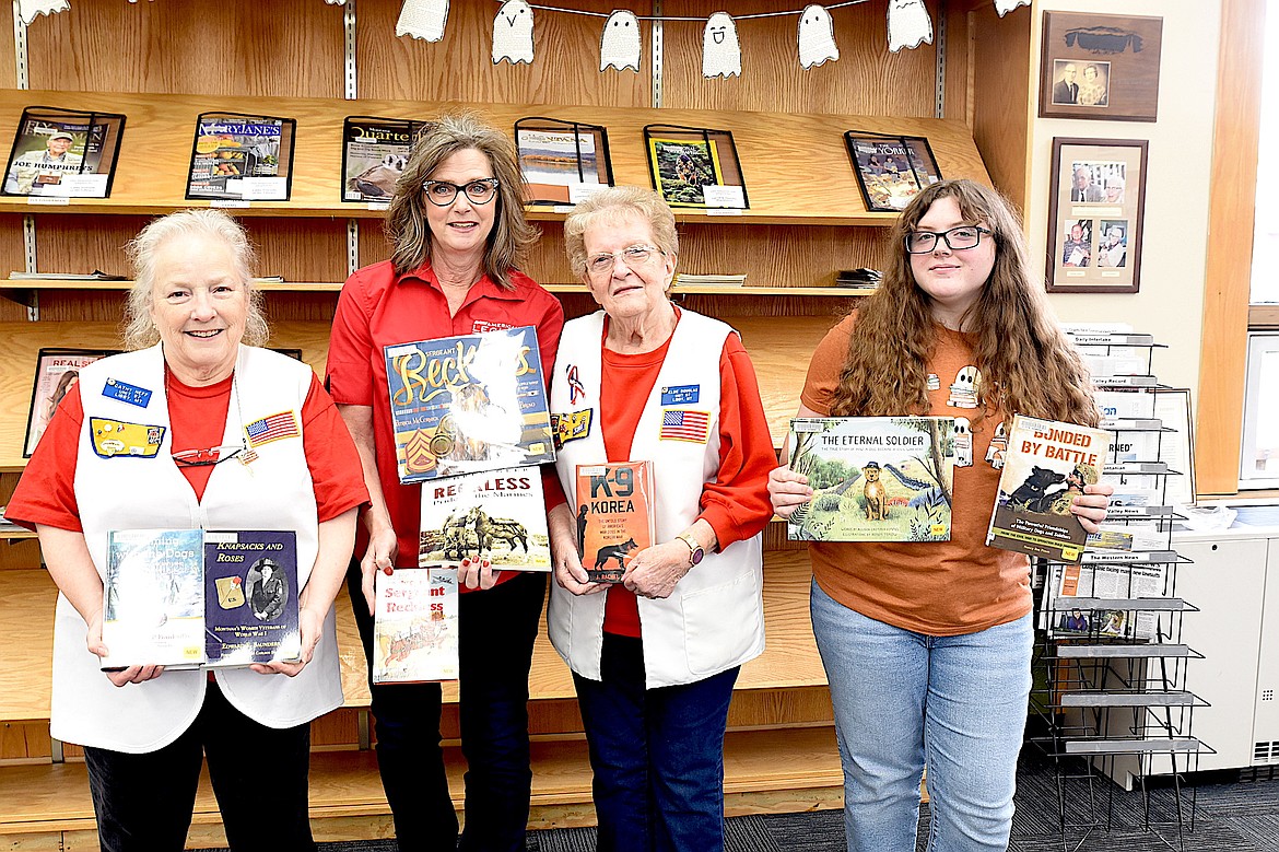 Libby Legion Auxiliary Post 97 donates more books to county library ...