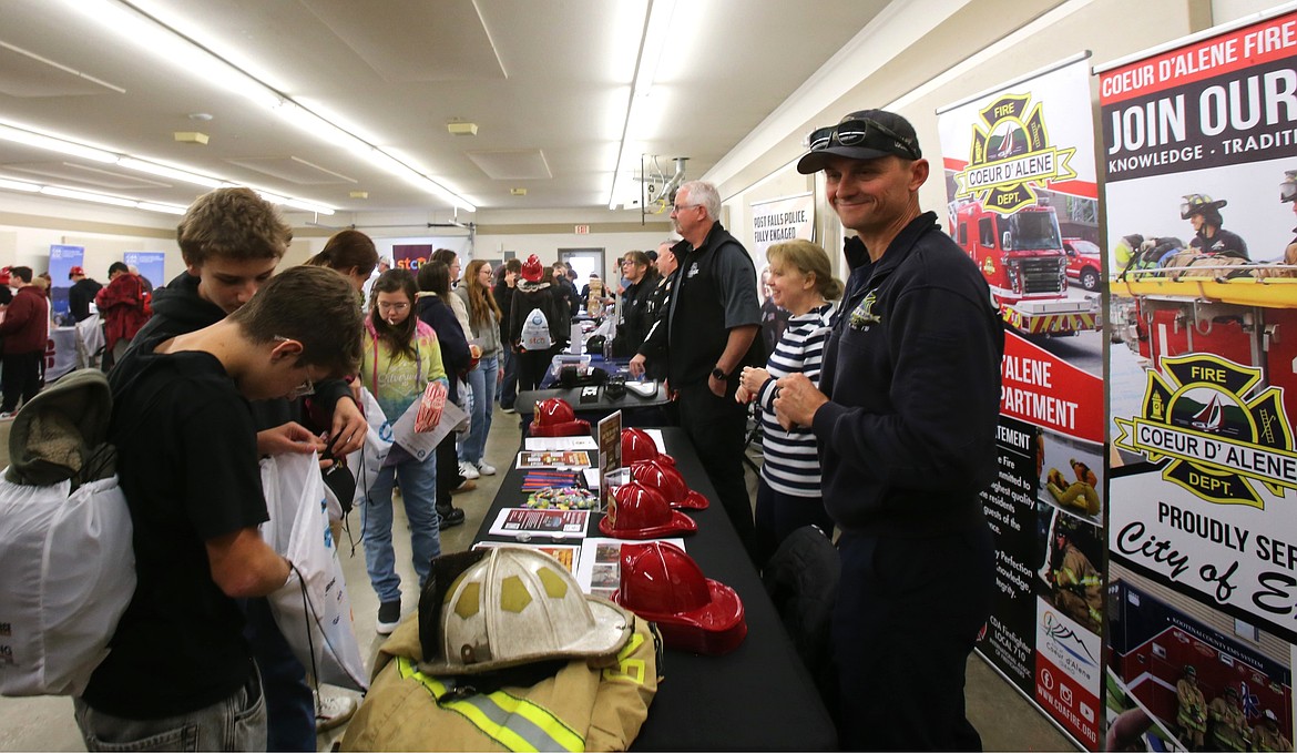 Eighth grade students engage with industry pros at career event | Coeur ...