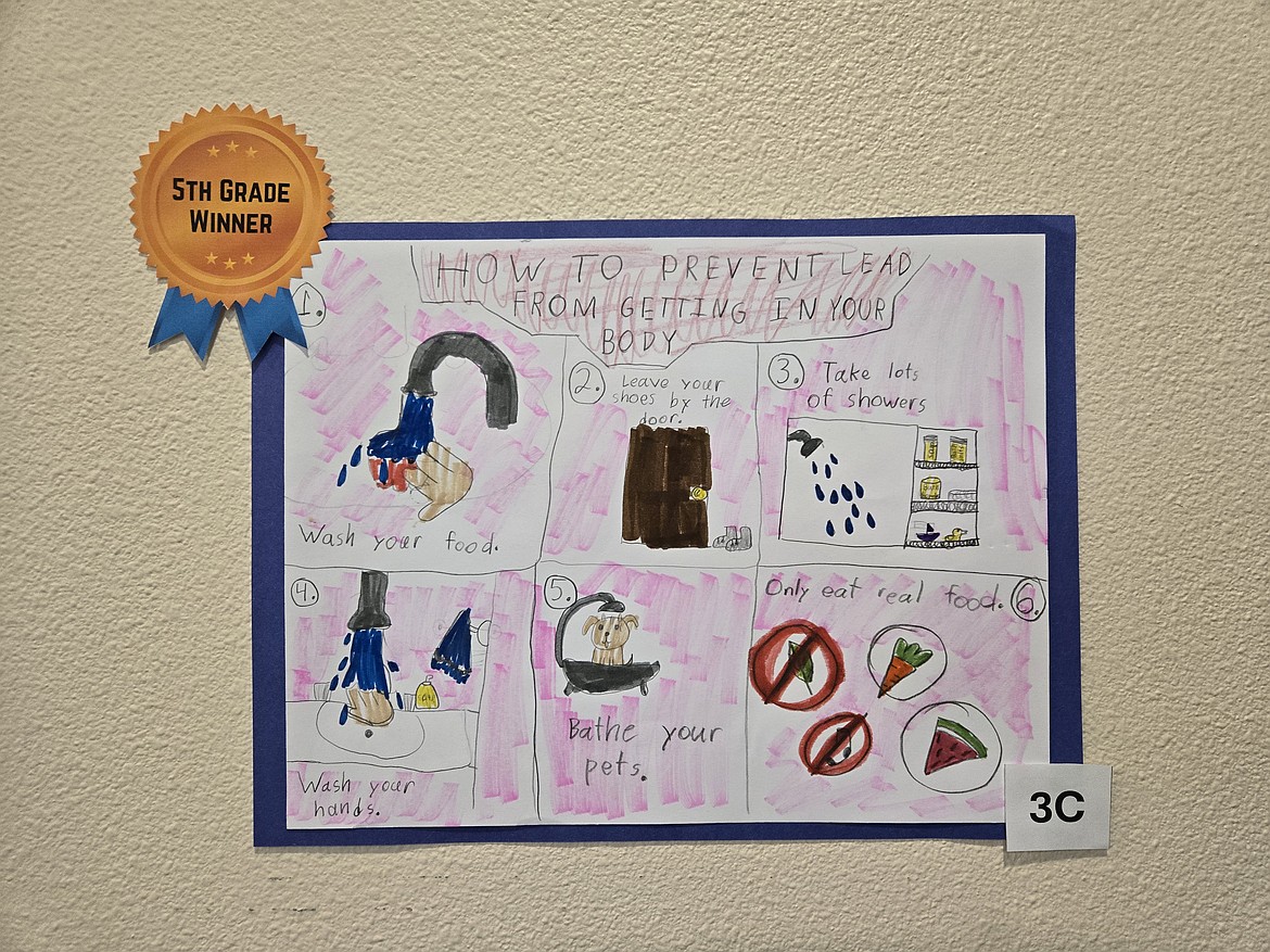 Poster contest fosters lead health awareness in students | Shoshone ...