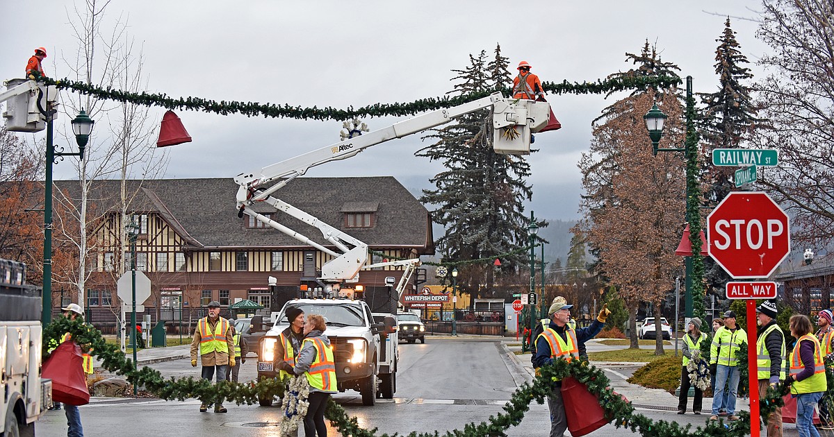PHOTOS: Whitefish adds sparkle to downtown | Whitefish Pilot