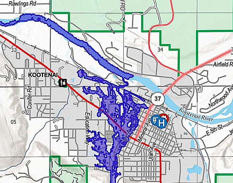 Weekend flood meetings in Libby, Troy; old Flower Creek dam at risk | Western News